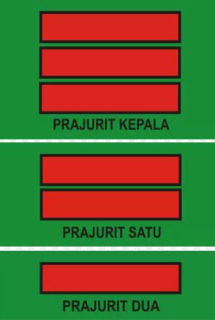 23 URUTAN PANGKAT TNI AD, AL & AU Beserta Tanda Kepangkatannya (LENGKAP ...